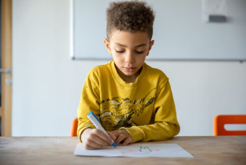 Graphisme Ecriture enfants estime de soi
